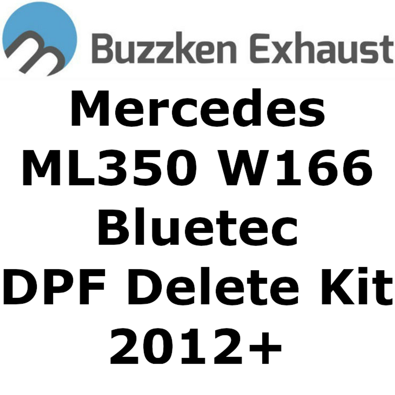 Buzzken DPF Downpipe for 2012+ ML350 - Improve Fuel Efficiency ...
